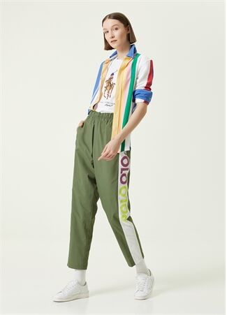 Polo Ralph Lauren Kadın Koyu Yeşil Logo Bantlı Spor Pantolon S Eu Polo Ralph Lauren Kadın Koyu Yeşil Logo Bantlı Spor Pantolon S Eu