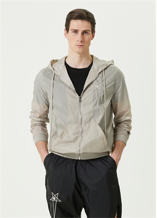 Rick Owens X Champion Erkek Yağmurluk Bej S Eu Rick Owens X Champion Erkek Yağmurluk Bej S Eu