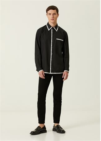 Dolce&Gabbana Erkek Slim Fit Siyah Jean Pantolon 44 IT