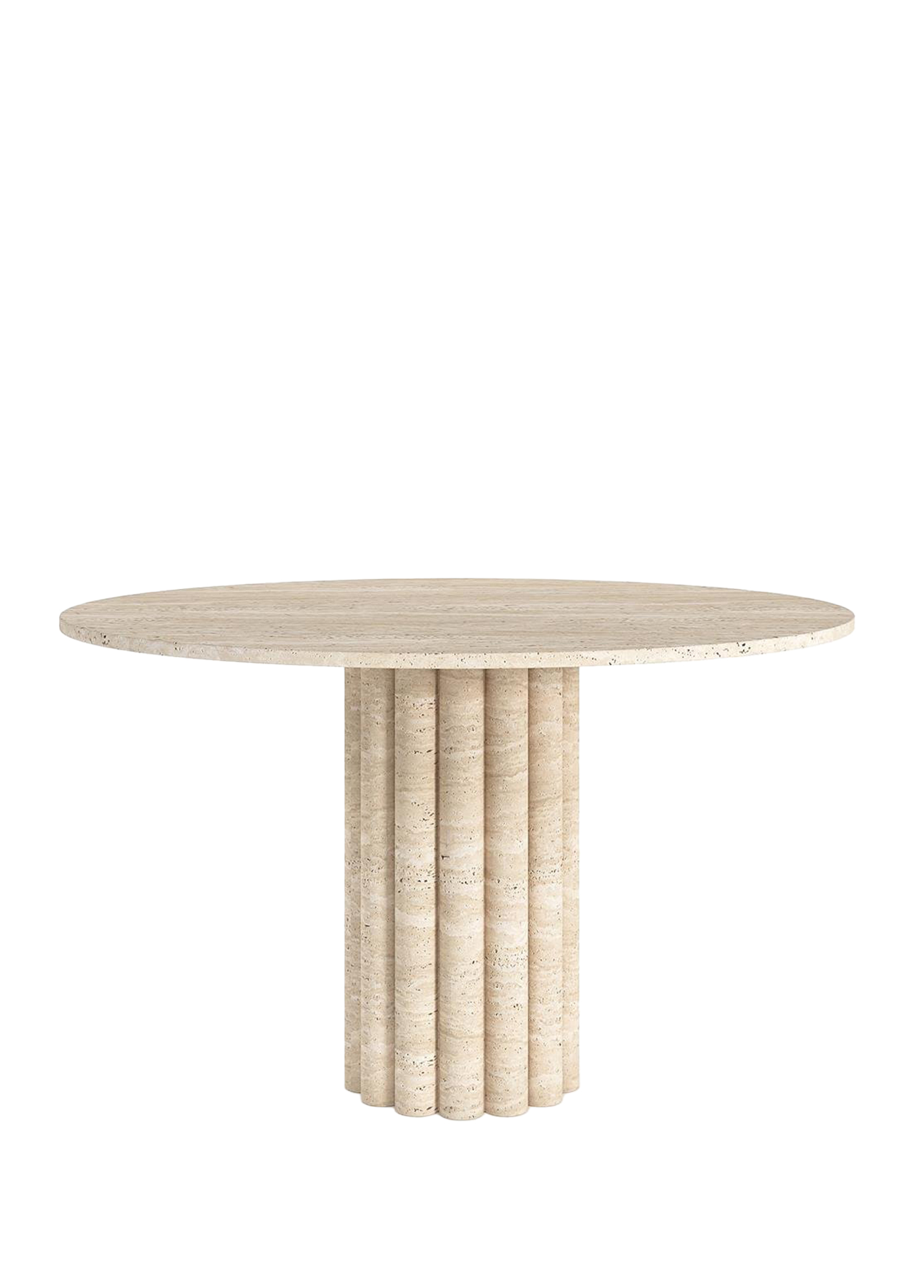 Kein - Cascade Travertine Dining Table