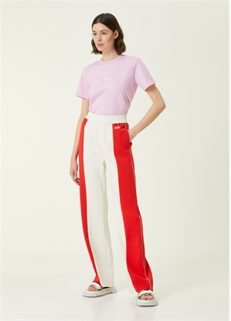 Msgm Kadın Kırmızı Beyaz Bloklu Eşofman Altı 38 It Msgm Kadın Kırmızı Beyaz Bloklu Eşofman Altı 38 It