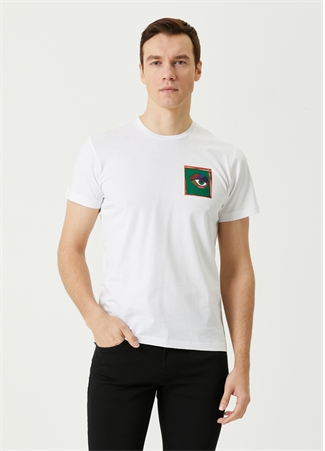 Selin Küçüksöz Erkek Beyaz Baskılı Organik Pamuk T-shirt S EU Selin Küçüksöz Erkek Beyaz Baskılı Organik Pamuk T-shirt S EU