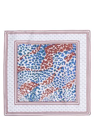 Beymen Kadın Leopar Desenli Twill İpek Fular Bej EU Beymen Kadın Leopar Desenli Twill İpek Fular Bej EU