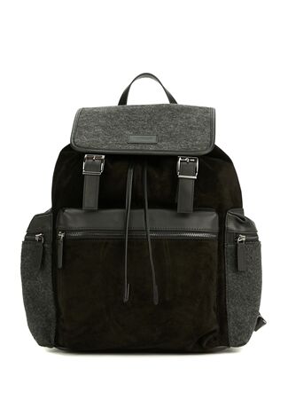 Divarese Erkek Siyah Sırt Çantası EU