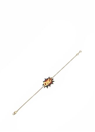 Collection-Monan Kadın Gold Yazı Detaylı Altın Rengi Bileklik Pembe EU Collection-Monan Kadın Gold Yazı Detaylı Altın Rengi Bileklik Pembe EU