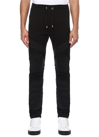 Balmain Erkek Siyah Beli Kordonlu Jogger Eşofman Altı M EU Balmain Erkek Siyah Beli Kordonlu Jogger Eşofman Altı M EU