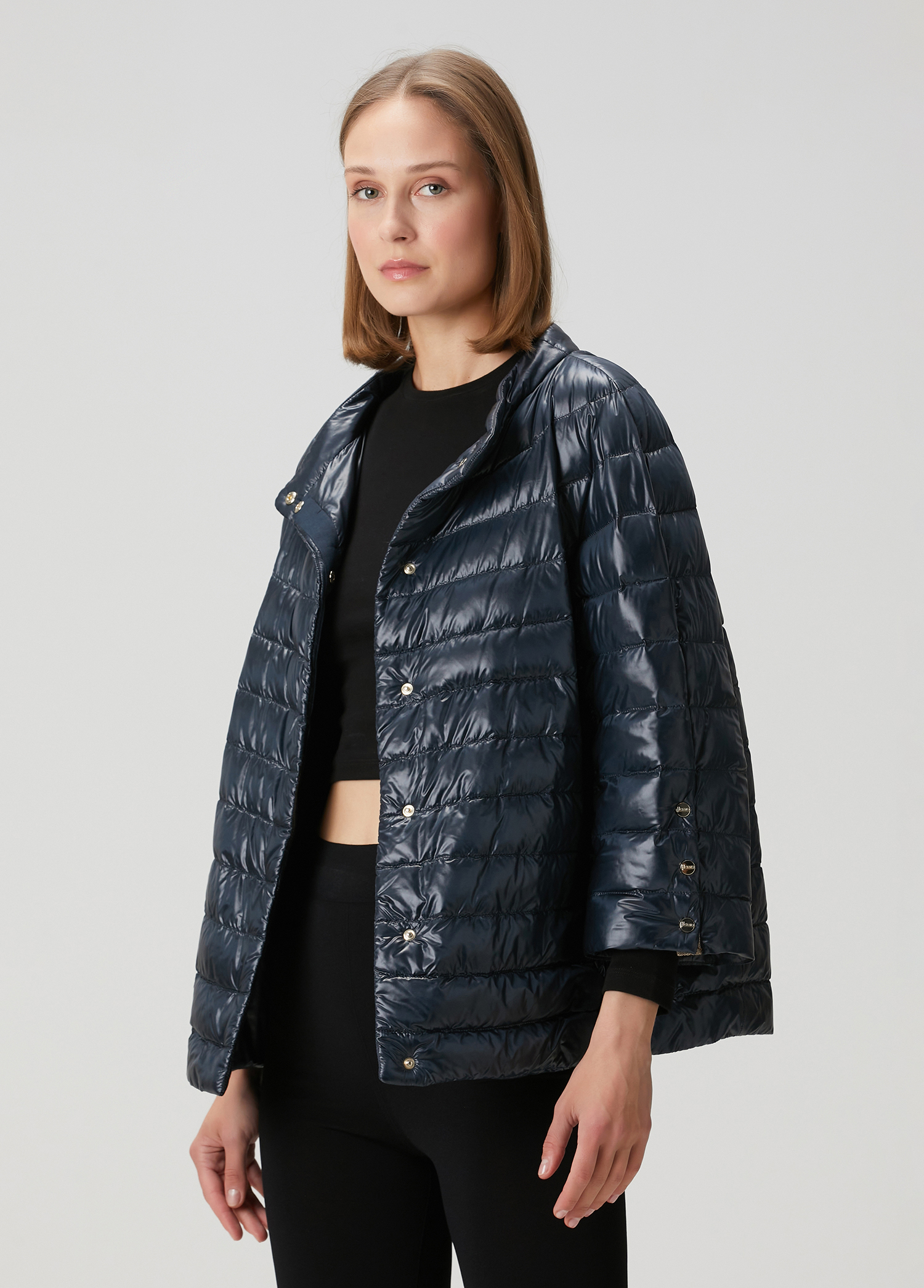 Herno Lacivert Kadın Lacivert Puffer Mont 1685783 | Beymen