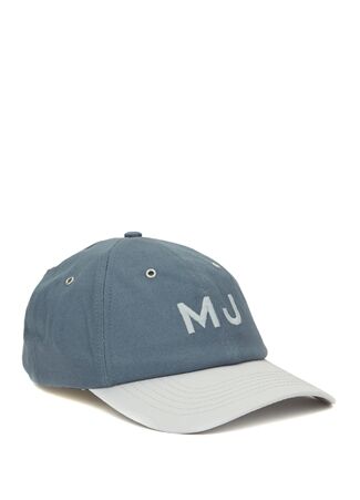Marc Jacobs (The) Kadın Gri Logolu Şapka Mavi EU