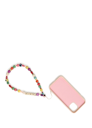 Giena Kadın Calil Colorblocked Boncuklu Telefon Askısı EU