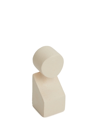 GARDECO The Muses Small Geometrik Formlu Seramik Obje Beyaz GARDECO The Muses Small Geometrik Formlu Seramik Obje Beyaz