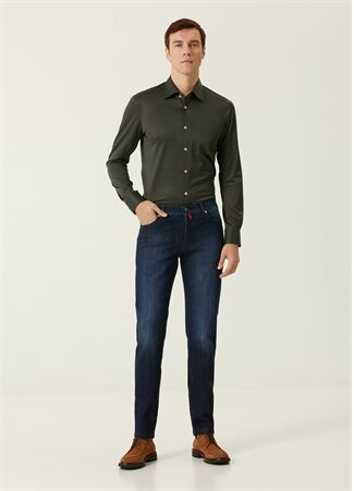 Kiton Erkek Lacivert Jean Pantolon 32 US Kiton Erkek Lacivert Jean Pantolon 32 US