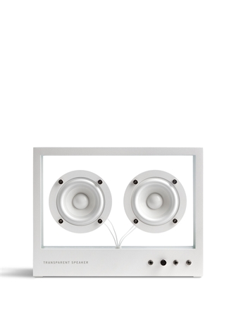 Transparent Speakers Small Beyaz Hoparlör EU