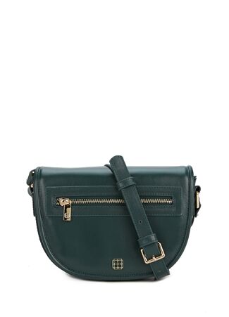 Beymen Hediye Kadın Haki Deri Omuz Çantası EU