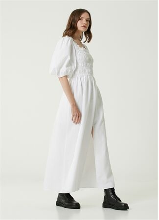 Allsaints Kadın ELBİSE Beyaz 4 UK