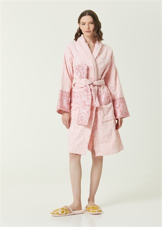 Versace I Love Baroque Pembe Bornoz Versace I Love Baroque Pembe Bornoz