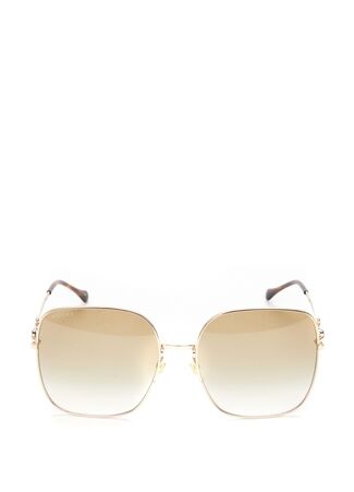 Gucci Kadın Gold Güneş Gözlüğü Altın Rengi 6 EU