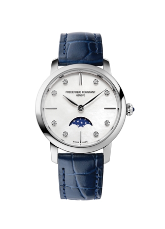 Frederique Constant Kadın Ladies Moonphase FC-206MPWDS6B Saat EU Frederique Constant Kadın Ladies Moonphase FC-206MPWDS6B Saat EU