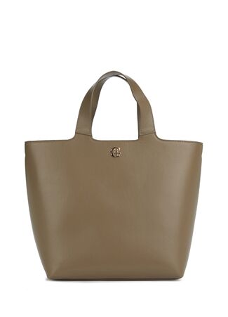 George Hogg Kadın Yeşil Deri Omuz Çantası EU