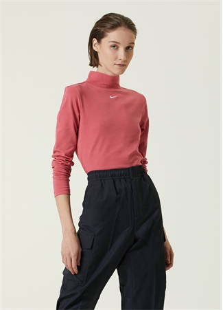 Nike Kadın NSW Collection Essentials Pembe T-shirt XS EU Nike Kadın NSW Collection Essentials Pembe T-shirt XS EU