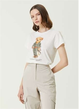 Polo Ralph Lauren Kadın TSHIRT Beyaz XS EU