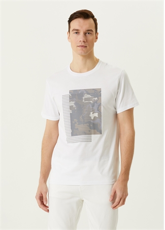 Network Erkek Slim Fit Beyaz T-shirt XS EU Network Erkek Slim Fit Beyaz T-shirt XS EU