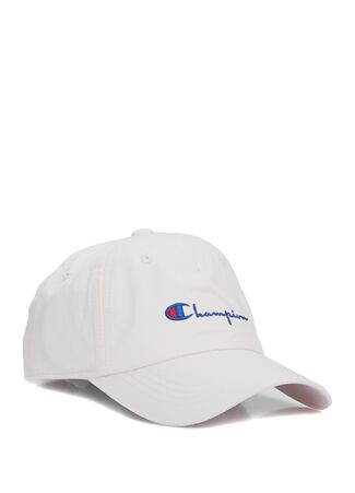 Champion Kadın Pembe Logo Nakışlı Şapka EU