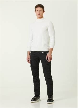Balmain Erkek Siyah Logo Detaylı Kargo Pantolon 34 US Balmain Erkek Siyah Logo Detaylı Kargo Pantolon 34 US