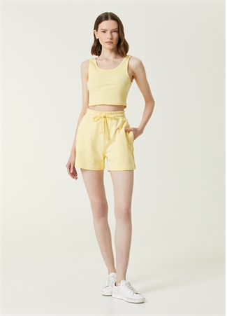 Fifty Pieces Kadın Loose Fit Sarı Şort M EU