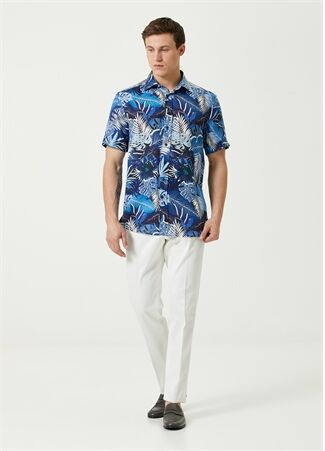 Pal Zileri Erkek Beyaz Pantolon 58 IT