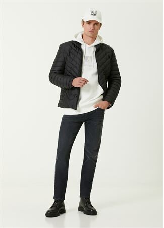 Beymen Club Erkek Slim Fit Siyah Jean Pantolon 3