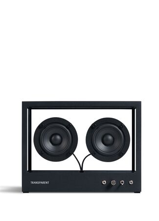 Transparent Speakers Small Siyah Hoparlör EU