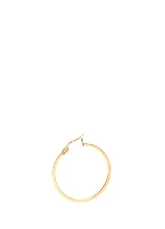 Collection Kadın Gold Altın Rengi Halka Küpe EU