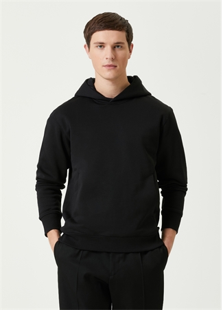 Theory Erkek Siyah Kapüşonlu Sweatshirt S EU Theory Erkek Siyah Kapüşonlu Sweatshirt S EU