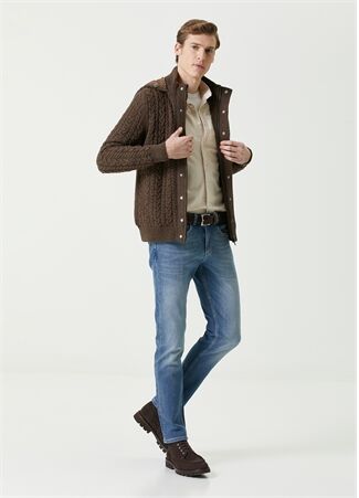 Beymen Collection Erkek Slim Fit Mavi Jean Pantolon 36 IT