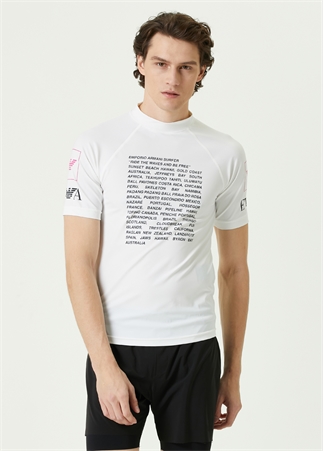 Emporio Armani Erkek Beyaz Reglan Kollu Logolu T-shirt S Eu Emporio Armani Erkek Beyaz Reglan Kollu Logolu T-shirt S Eu