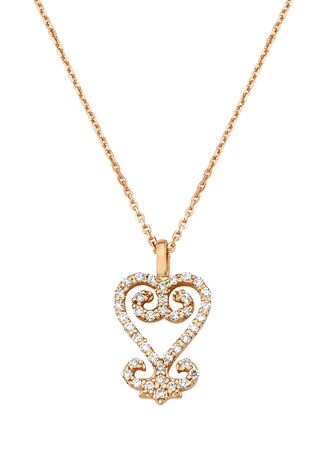 Bee Goddess Kadın Magic Sankofa Altın Rengi Kolye Pembe EU