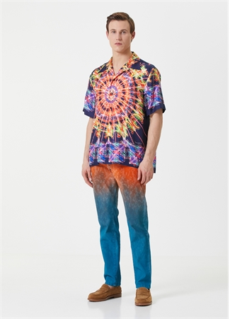 Dolce&gabbana Erkek Light Therapy Slim Fit Batik Desenli Jean Pantolon Turuncu 46 It Dolce&gabbana Erkek Light Therapy Slim Fit Batik Desenli Jean Pantolon Turuncu 46 It