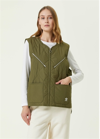 adidas Kadın Oversize Yeşil Yelek 34 EU adidas Kadın Oversize Yeşil Yelek 34 EU