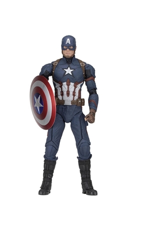 Neca Captain America Figure Heykel Çok Renkli Neca Captain America Figure Heykel Çok Renkli