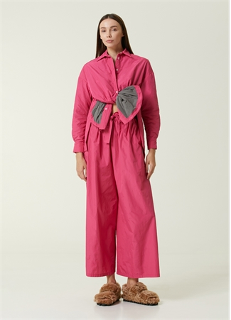 Pia Brand Kadın Aurora Şeftali Bol Paça Pantolon Pembe 36 EU Pia Brand Kadın Aurora Şeftali Bol Paça Pantolon Pembe 36 EU