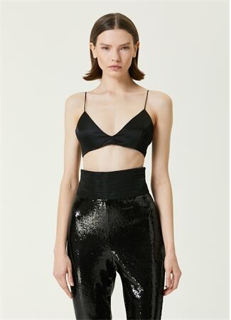 Kalmanovich Kadın BLUZ Siyah S EU