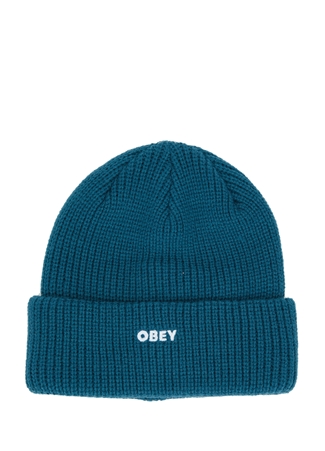 Obey Erkek Lacivert Logolu Bere EU