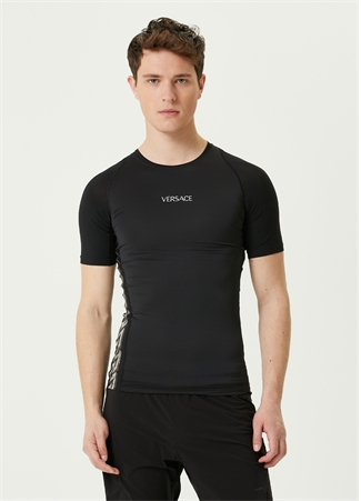 Versace Erkek Siyah Logo Detaylı T-shirt L Eu Versace Erkek Siyah Logo Detaylı T-shirt L Eu