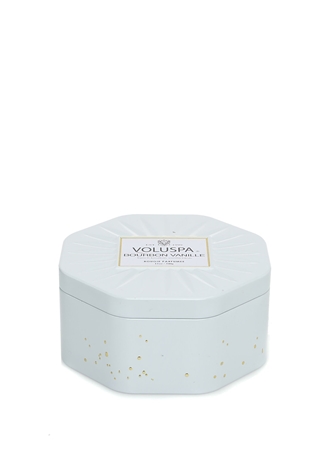 Voluspa Bourbon Vanille 340 gr Mum Beyaz Voluspa Bourbon Vanille 340 gr Mum Beyaz