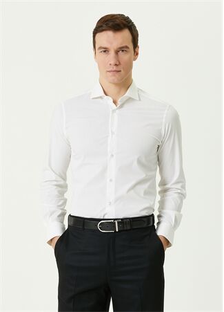 Palzileri Lab Erkek Beyaz Gömlek 39 IT