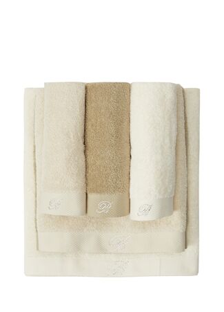 Blumarine Home Benessere Bej 3lü Havlu Seti