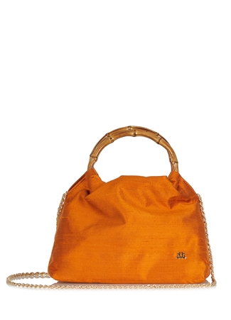 Jimba Kadın Juliette Turuncu İpek Omuz Çantası Eu Jimba Kadın Juliette Turuncu İpek Omuz Çantası Eu