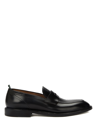 Green George Erkek Siyah Bant Detaylı Deri Loafer 0 UK Green George Erkek Siyah Bant Detaylı Deri Loafer 0 UK