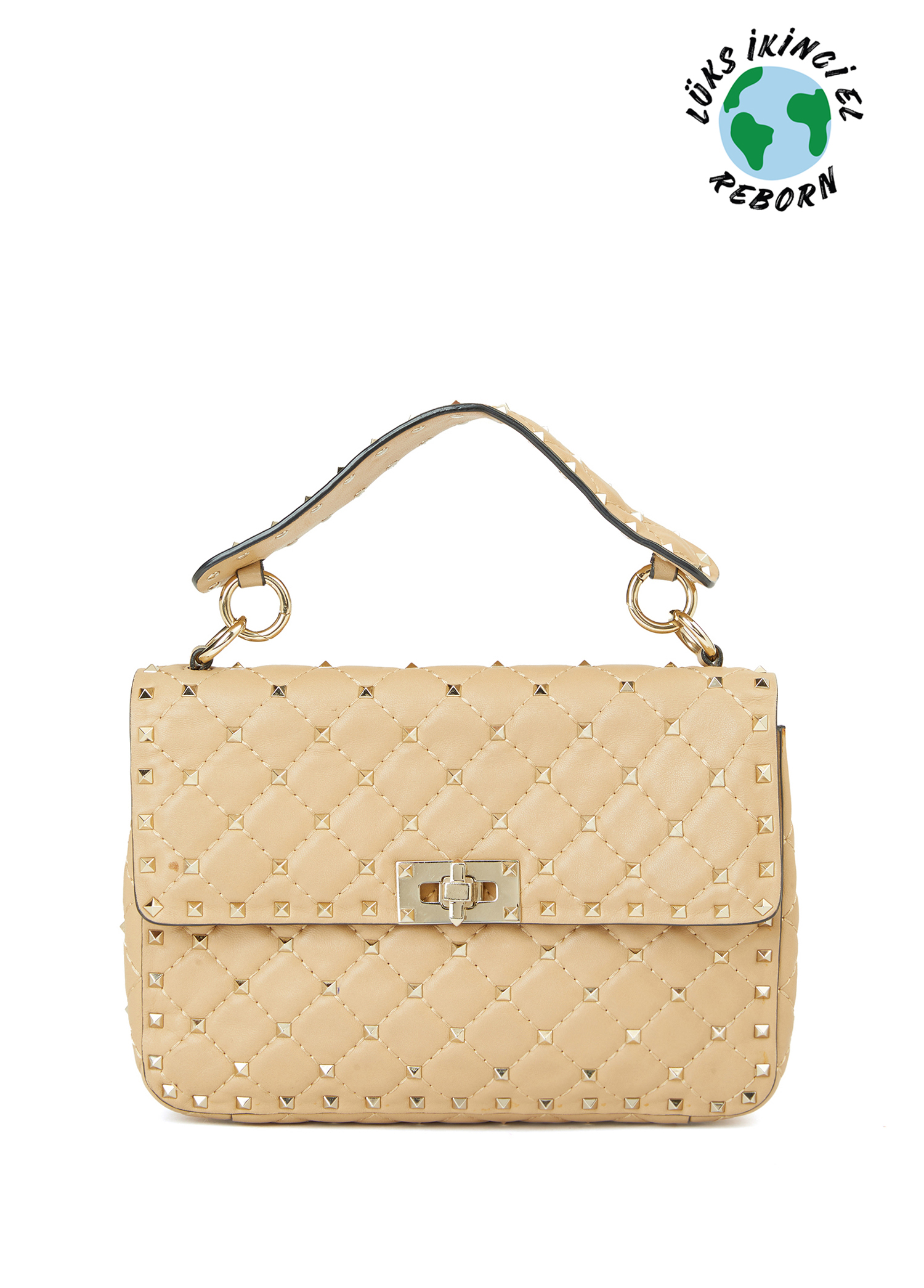 Beymen Reborn - Valentino Garavani Rockstud Spike Çanta - Kamel