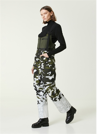 The North Face Kadın A CAD Futurelight Bibs Haki Kayak Tulumu S EU The North Face Kadın A CAD Futurelight Bibs Haki Kayak Tulumu S EU